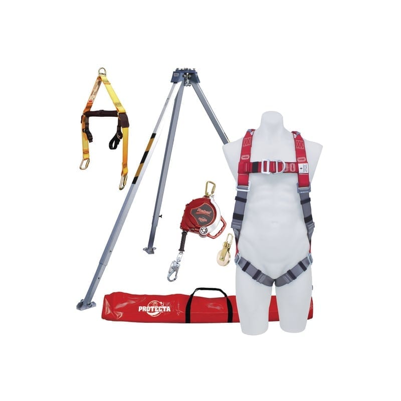 Confined Space Kit with Retrieval SRL, Pro Riggers Harness and Spreader ...